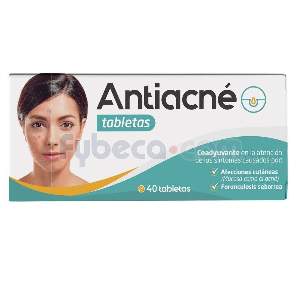Antiacne Tabletas 40 Tabletas | Fybeca