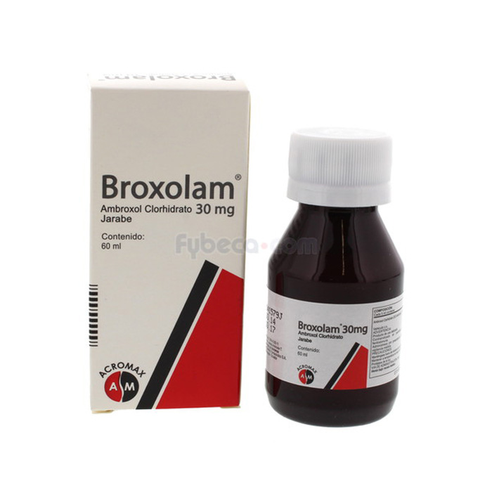 Broxolam Jbe. 30 Mg. F/60 Ml. | Fybeca