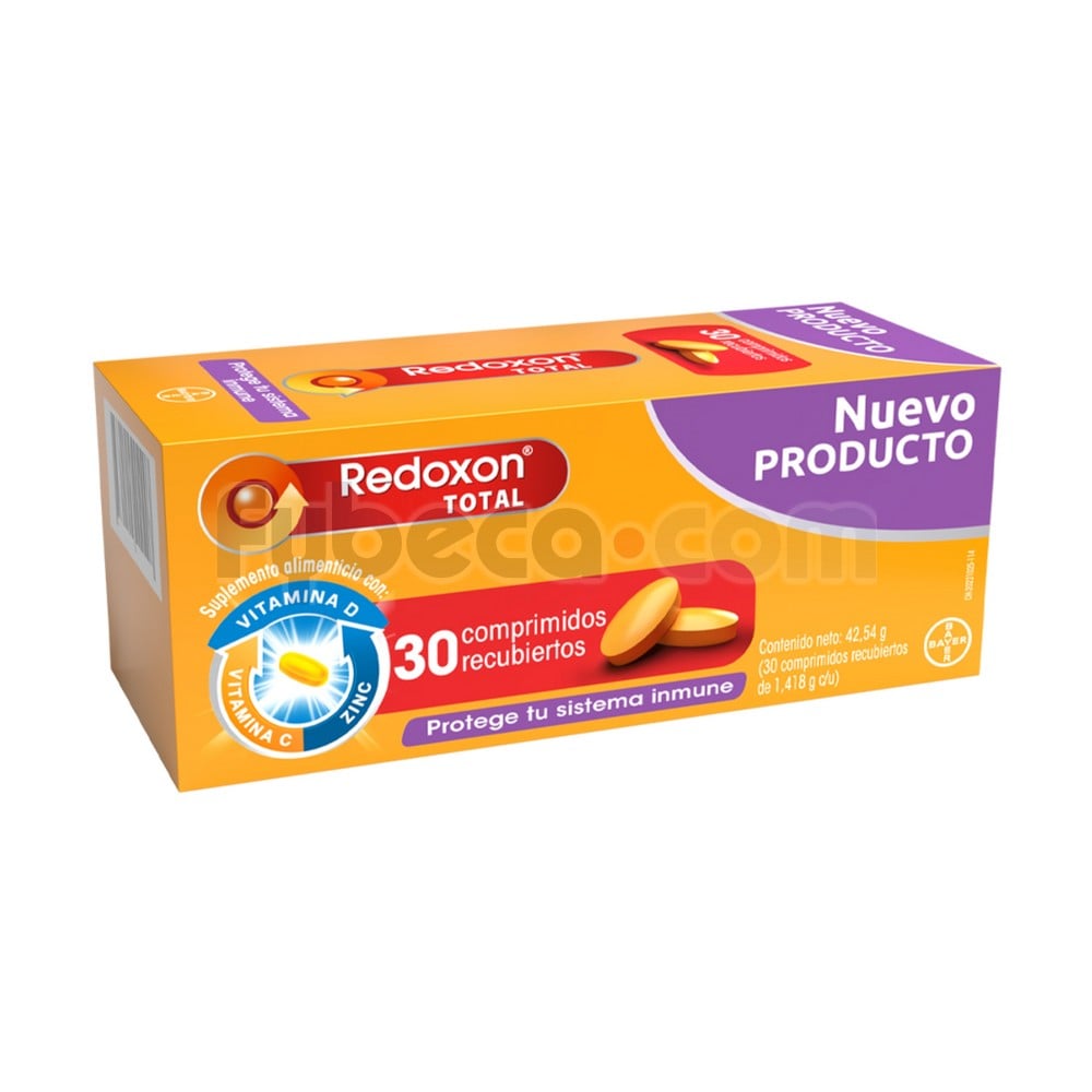 Redoxon Total Tabletas X 30 Suelta | Fybeca