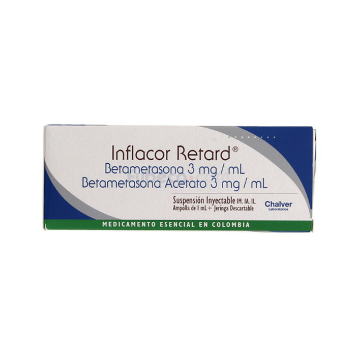 Inflacor Amp. Retard 1 Ml. C/1 | Fybeca