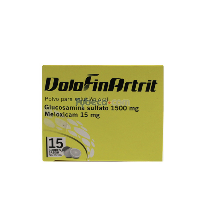 Dolofinartrit 1500 Mg/15 Mg Sobres C/15 Suelta | Fybeca