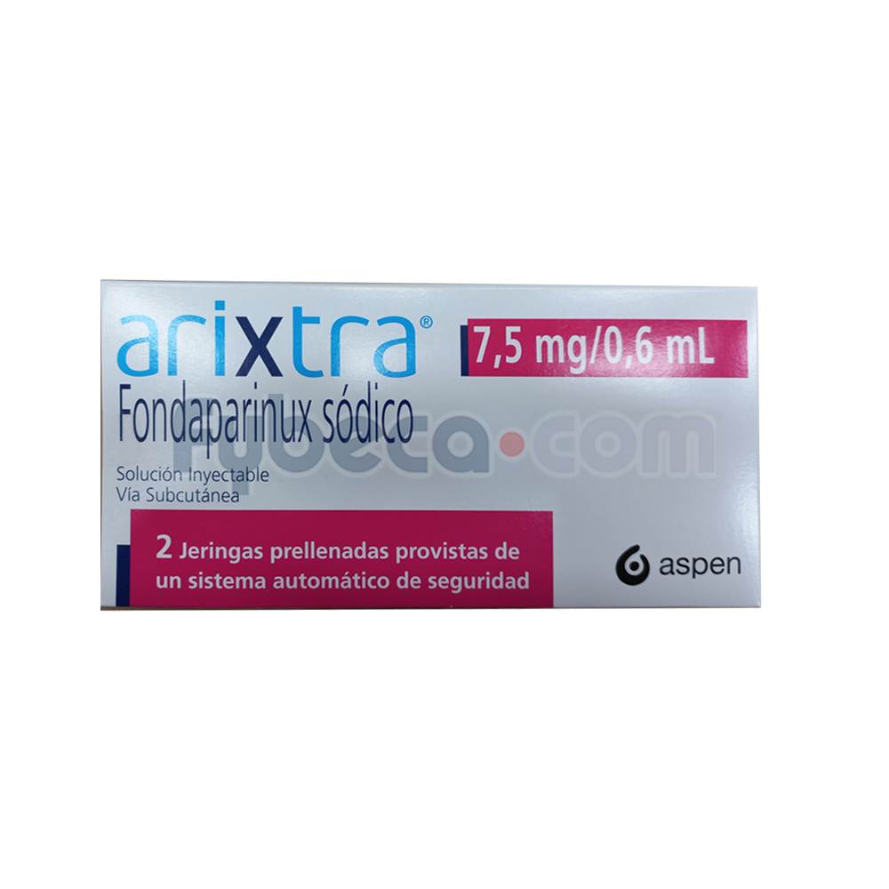 Arixtra Inyectable 7,5Mg C/2 Suelta | Fybeca