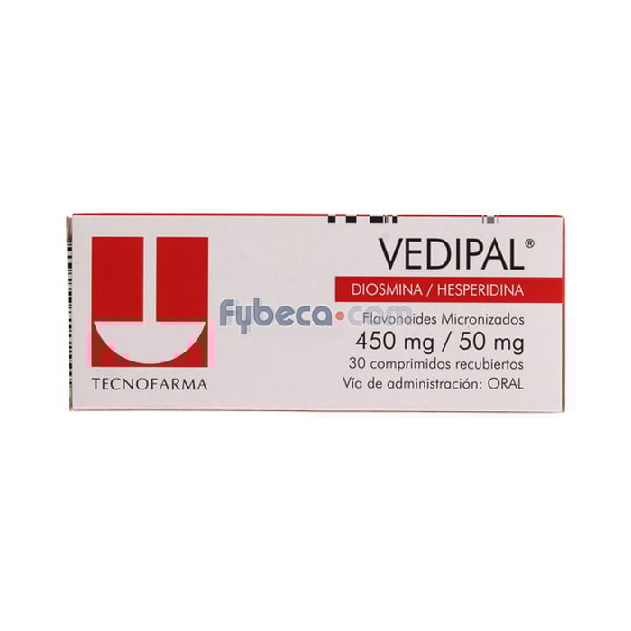 Vedipal 500 Mg Unidad | Fybeca