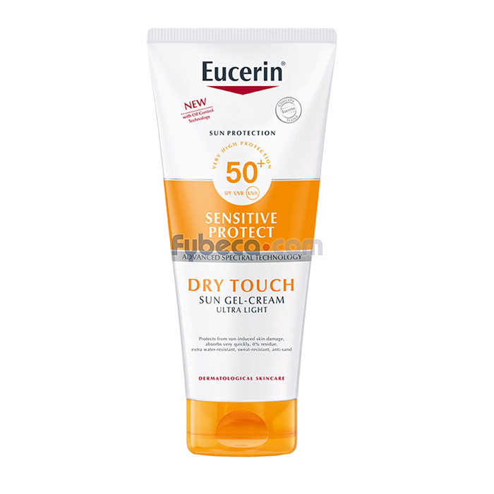 Protector Solar Sensitive Protect Dry Touch Fps 50+ 200 Ml Unidad | Fybeca