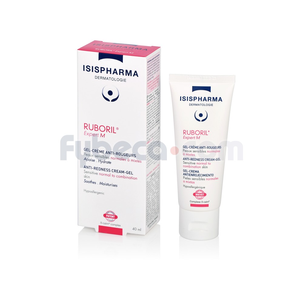 Gel Crema Facial Ruboril Expert M Antirojeces 40 Ml Unidad | Fybeca