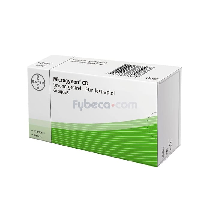 Microgynon Grageas Cd Caja X28 | Fybeca