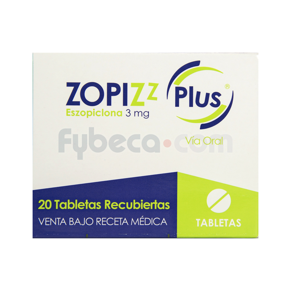 Zopizz Plus Tabs. Rec. 3 Mg C/20 Suelta | Fybeca