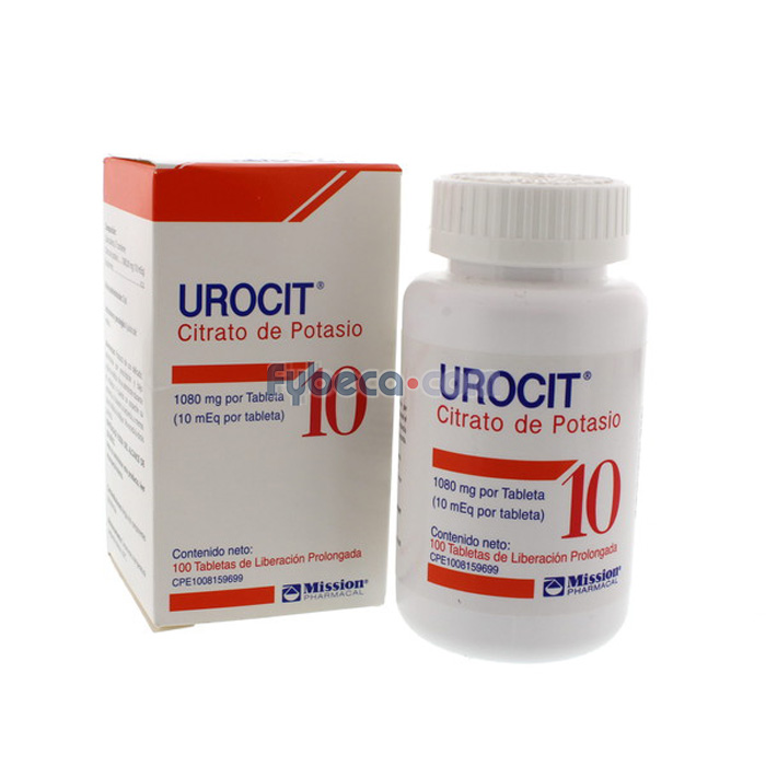 Urocit Tabs 1080 Mg F/100 | Fybeca