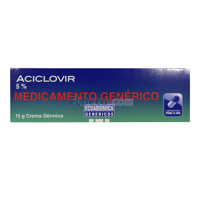 Aciclovir (Mintlab) Ung. 5% T/15 Gr. | Fybeca