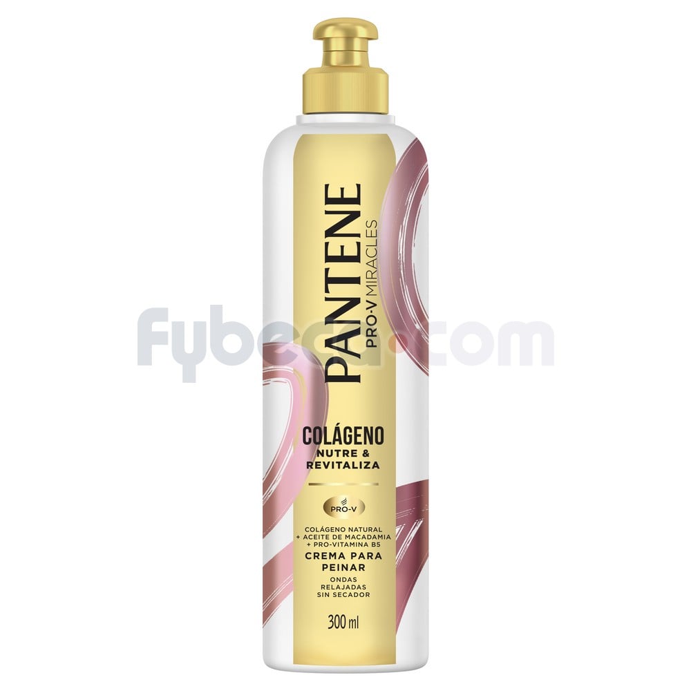 Crema Para Peinar Pantene Colageno 300Ml | Fybeca