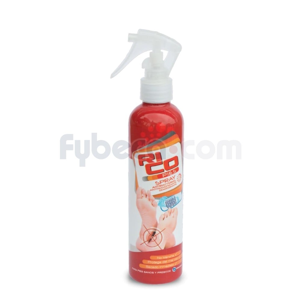 PACK TALCO RICO PIES 150G Y SPRAY 200 ML