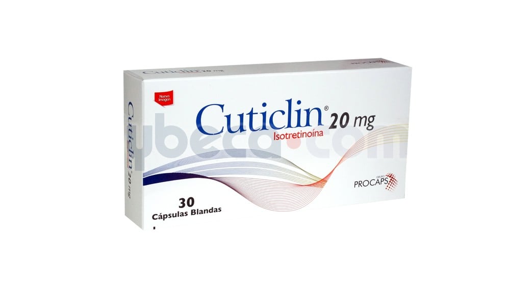 Cuticlin Caps Blandas 20 Mg C/30 S | Fybeca