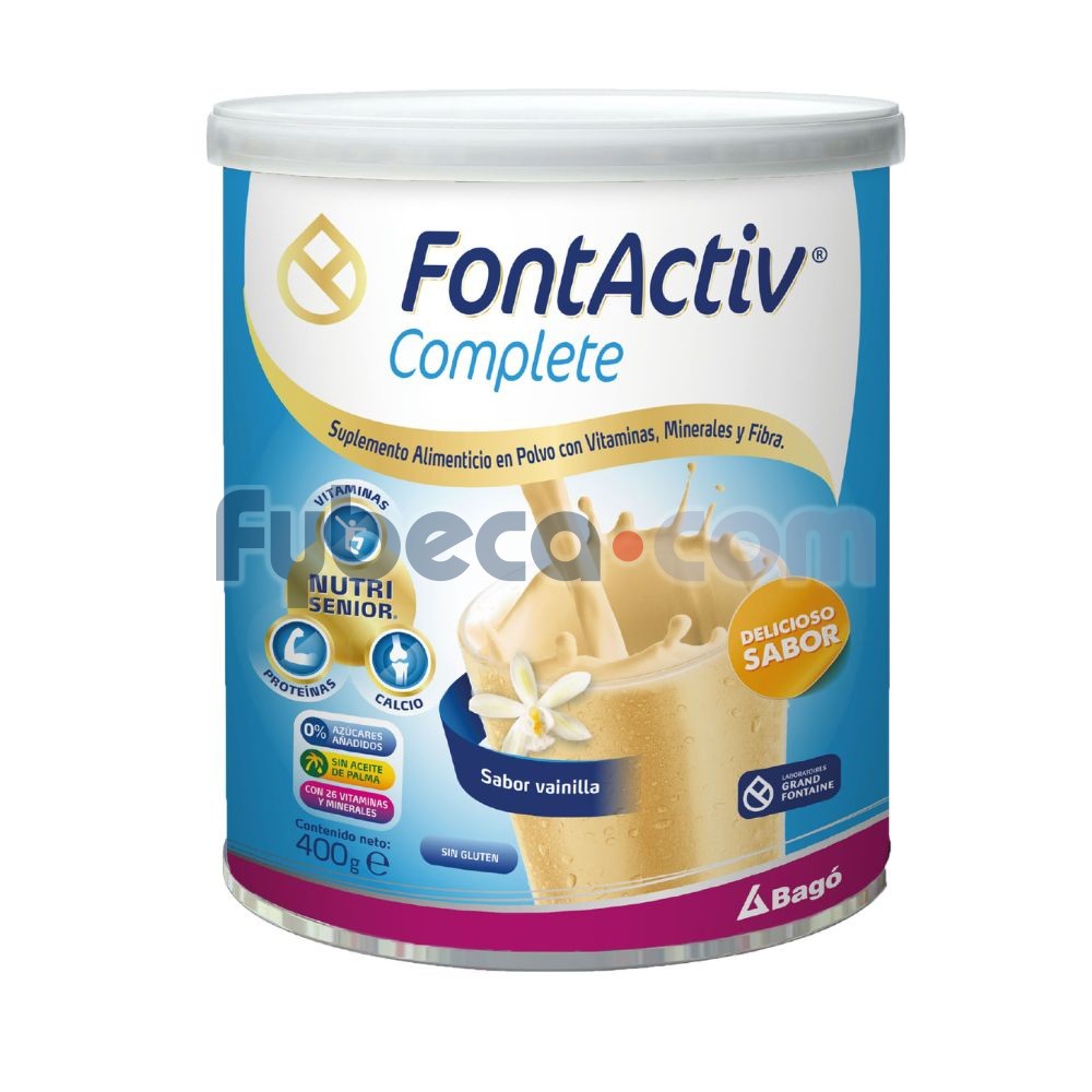 SUPLEMENTO POLVO FONTACTIV COMPLETE SENIOR 400G