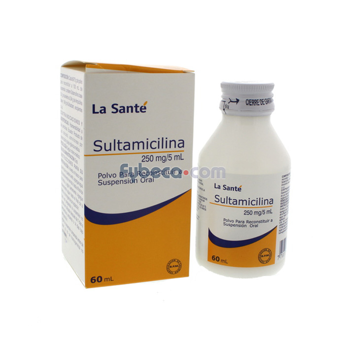 Sultamicilina (La Sante) Susp. 250Mg F/60 Ml | Fybeca Sultamicilina (La Sante) Susp. 250Mg F/60 Ml | Fybeca