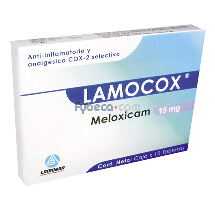 Lamocox Tabs. 15 Mg C/10 Suelta | Fybeca