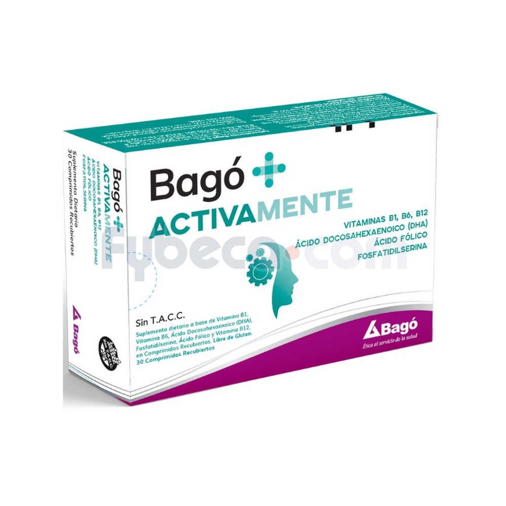 Bago Activamente Caps C/30 Suelta | Fybeca