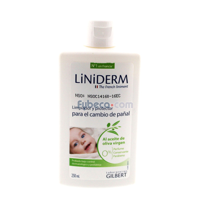 Liniderm Crema Limpiadora Y Protectora Frasco X 250 Ml | Fybeca