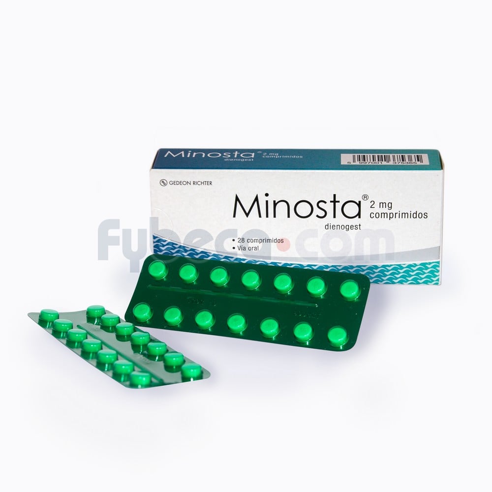 Minosta Comp 2Mg C/28 | Fybeca