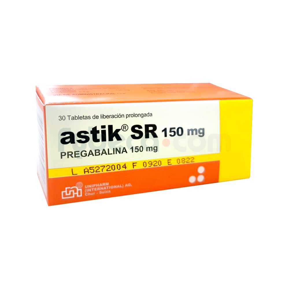 Astik Sr 150 Mg Unidad | Fybeca