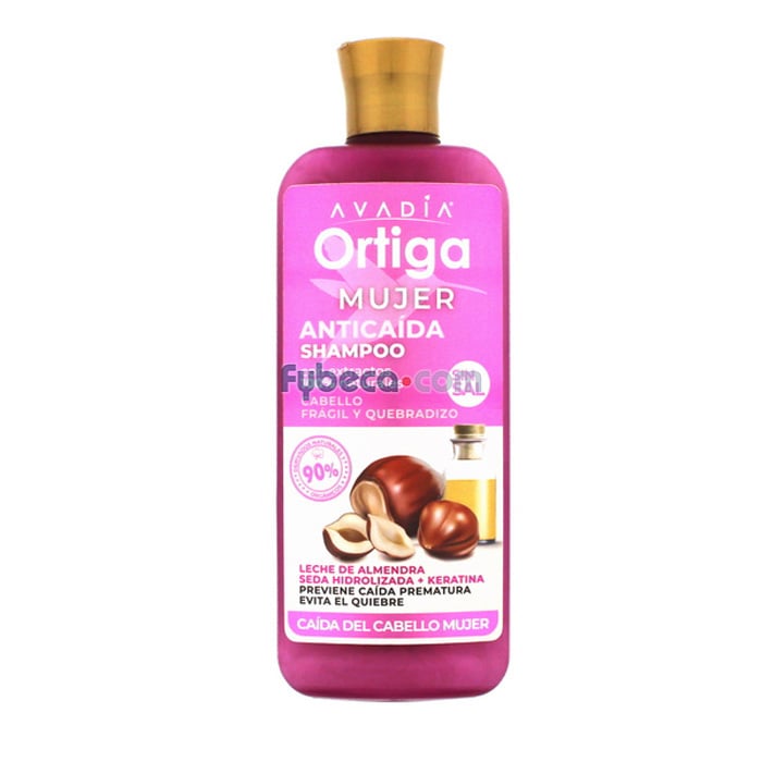 Shampoo Ortiga Mujer 400 Ml Botella Unidad | Fybeca