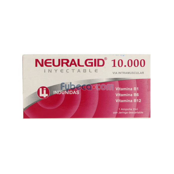 Neuralgid Amp. 10.000 2Ml. C/1 | Fybeca