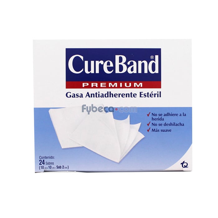 Gasa Antiadherente Estéril 10x10 Cm Unidad | Fybeca