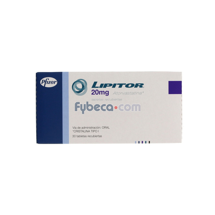 Lipitor Tabs. 20 Mg. C/30 Suelta | Fybeca