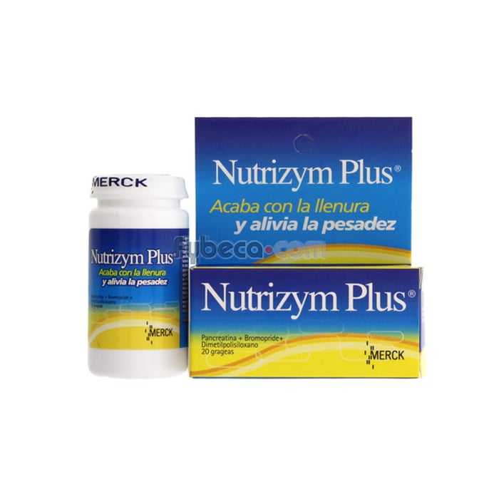 Nutrizym Plus Grageas | Fybeca