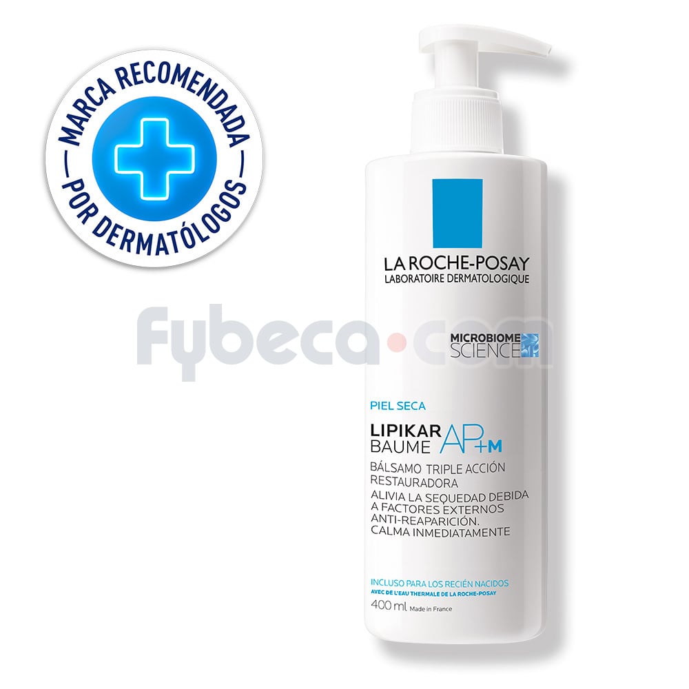 Lipikar Baume AP+M 400 Ml Unidad | Fybeca