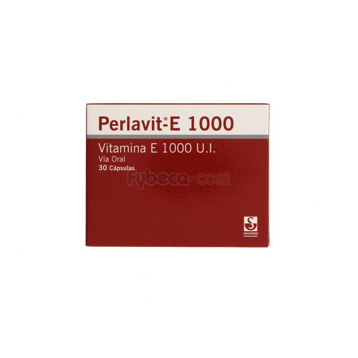 Perlavit-E Caps. 1000 Ui C/30 Suelta | Fybeca