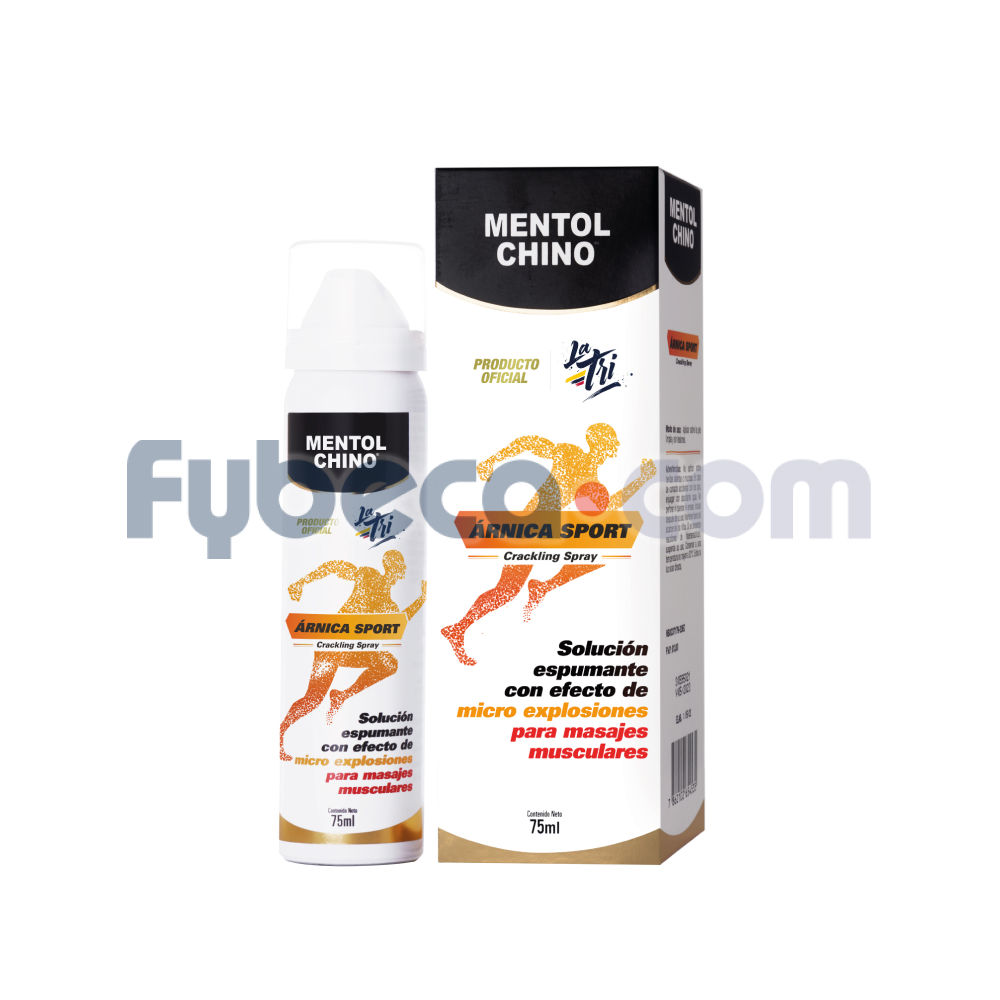 Mentol Chino Arnica Sport Spray 75 Ml | Fybeca