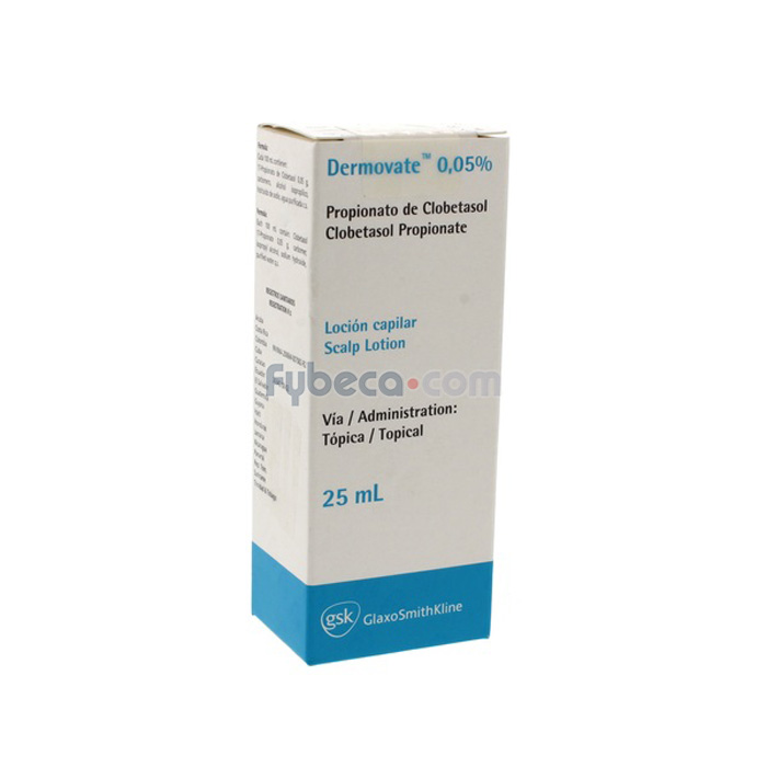 Dermovate Locion Capilar F/25 Ml. | Fybeca