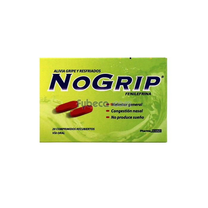 Nogrip Comp. Rec. C/20 Suelta | Fybeca