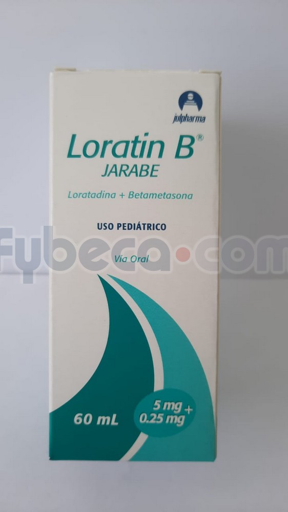 Loratin B 5/0,25 Mg Jarabe F/60 Ml | Fybeca