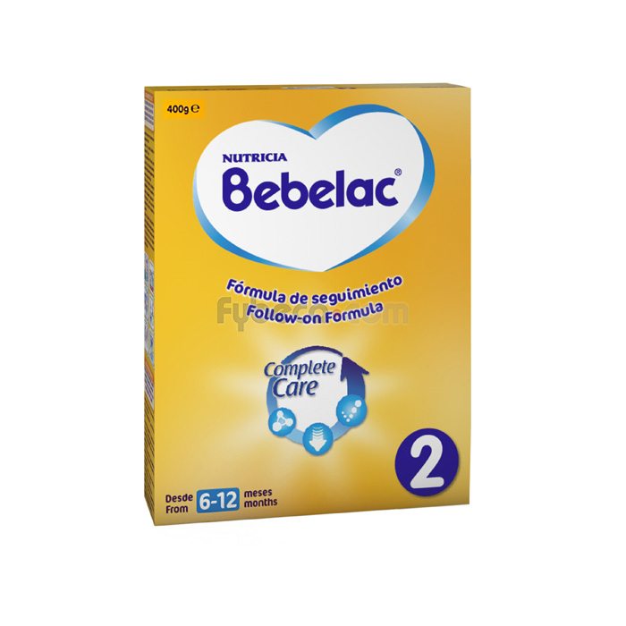 Leche Bebelac 2 Nutricia 400 G Paquete | Fybeca