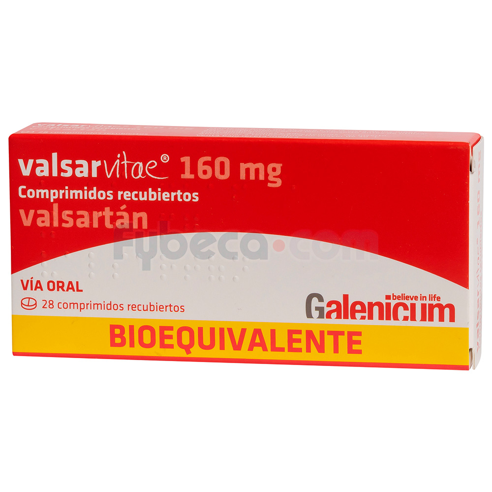 Valsarvitae 160Mg Comp C/28 Suelta | Fybeca