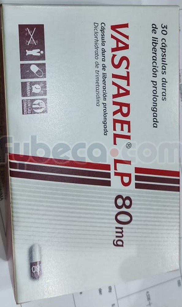 Vastarel Lp Caps Dura 80Mg C/30 | Fybeca