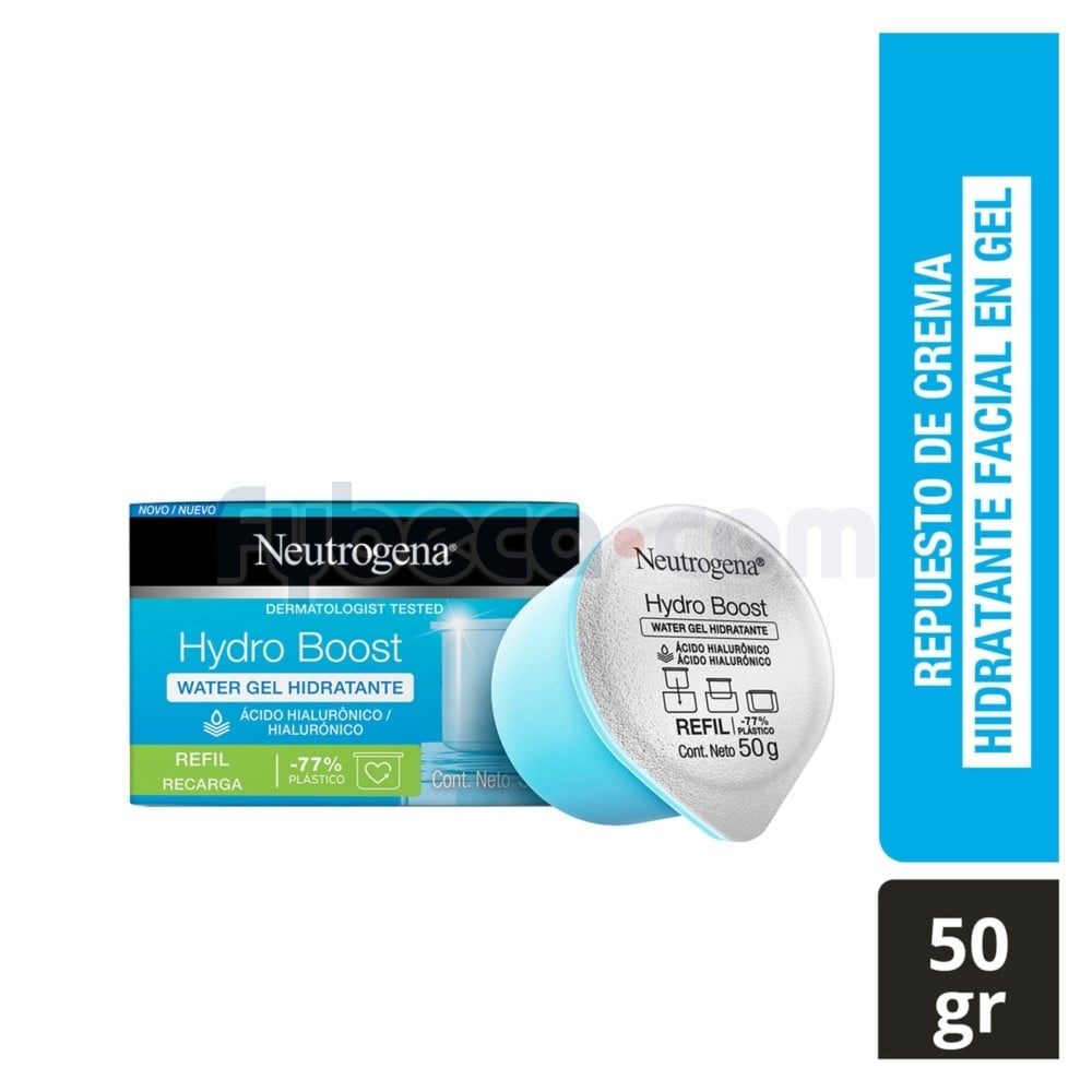 Refill Crema Hidratante Facial Neutrogena Hydro Boost Ácido Hialurónico ...