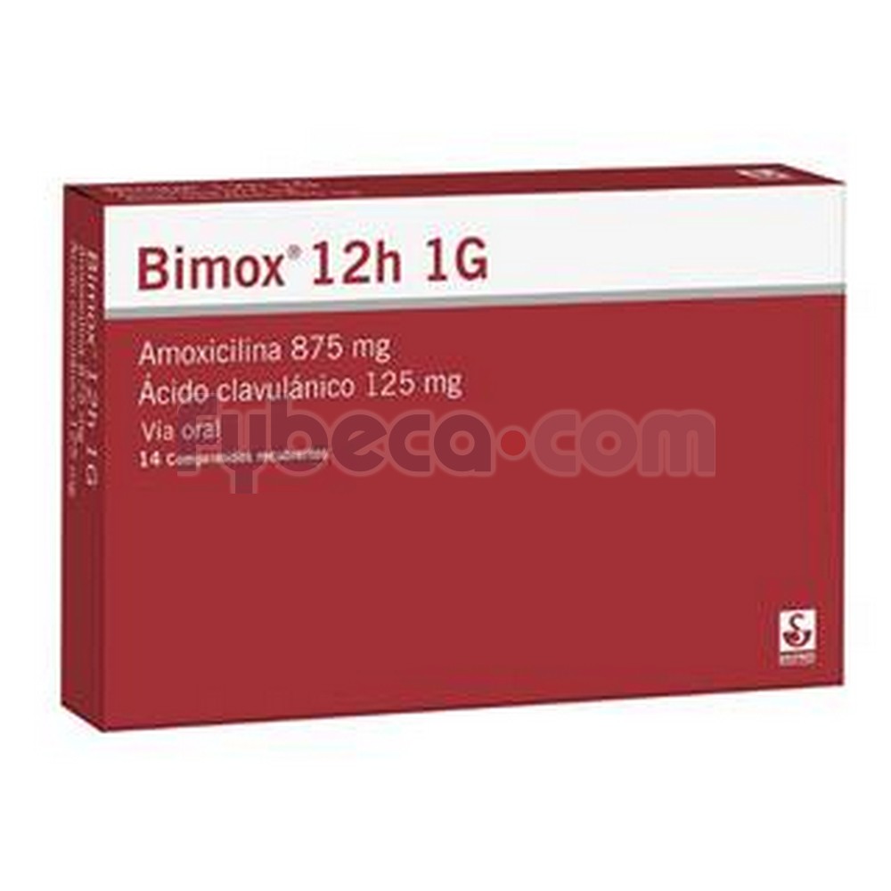 Bimox Comp Rec 12H 1Gr C/14 | Fybeca