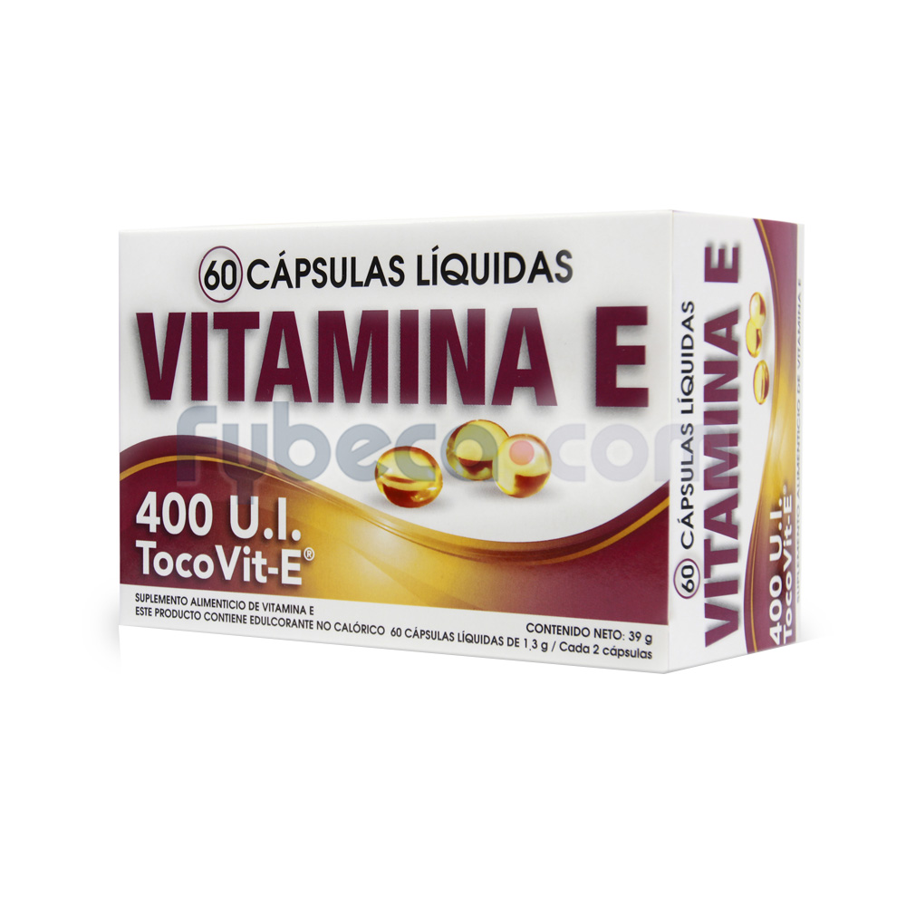 Tocovit-E 400 Caps Liquidas 400 U.I. C/60 Suelta | Fybeca