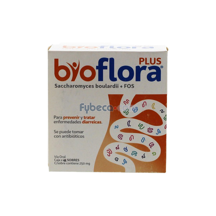 Bioflora Plus Sobres 250Mg C/12 Suelta | Fybeca