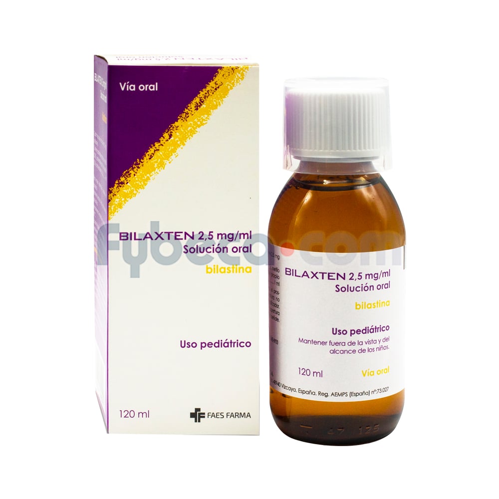 Bilaxten Solucion 2 5 Mg F 120 Ml Fybeca