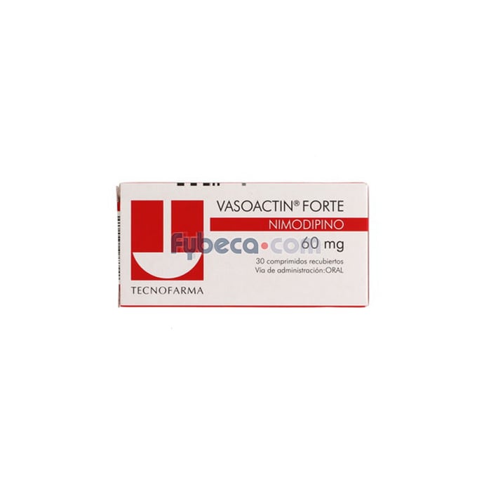 Vasoactin Forte 60 Mg Unidad | Fybeca