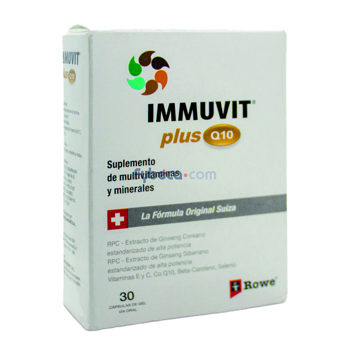 Immuvit Plus Q10 Unidad | Fybeca