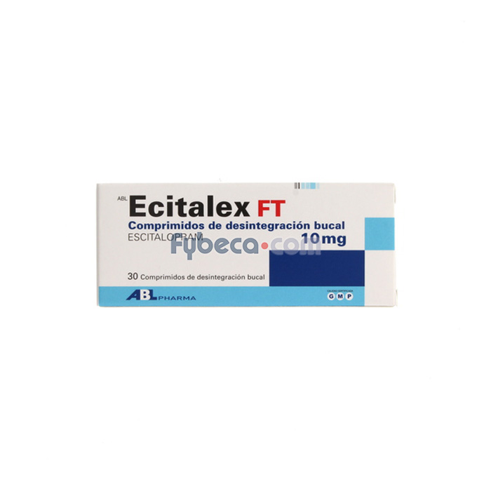 Ecitalex Ft Comp 10 Mg C/30 Suelta | Fybeca