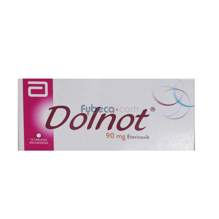 Dolnot 90 Mg Unidad | Fybeca