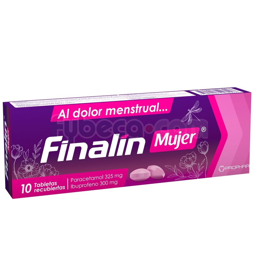 Finalin Mujer Tabs Rec C/10 | Fybeca