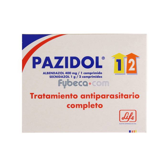 Pazidol 1-2 Kit Caja | Fybeca
