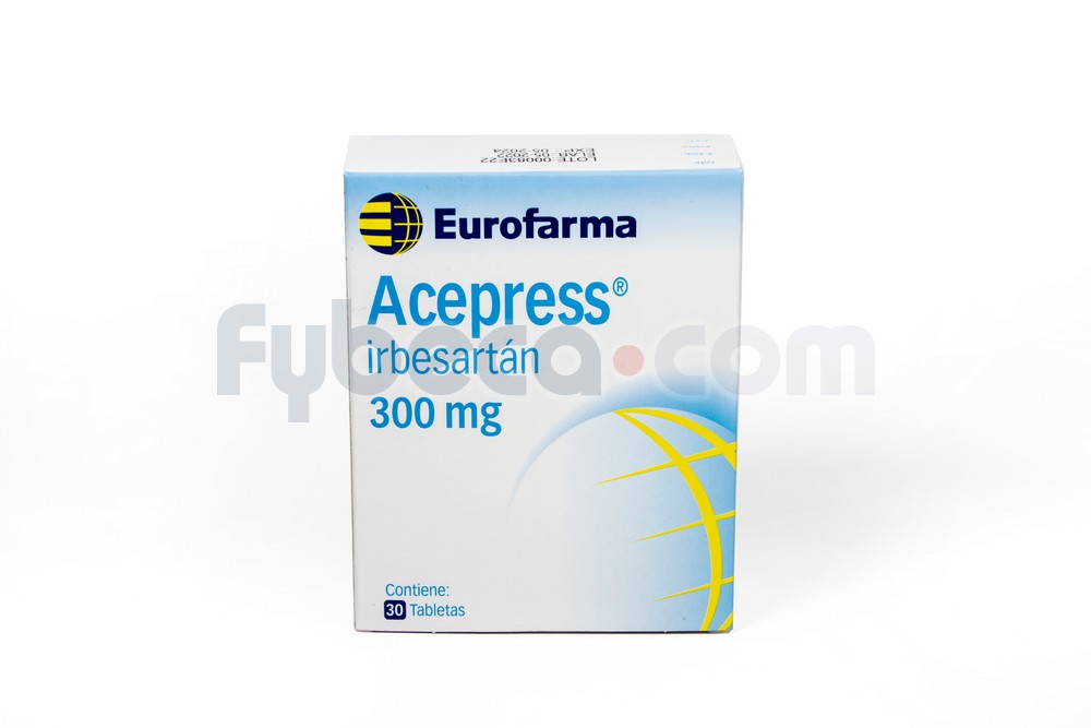 Acepress Tab. 300Mg C/30 | Fybeca