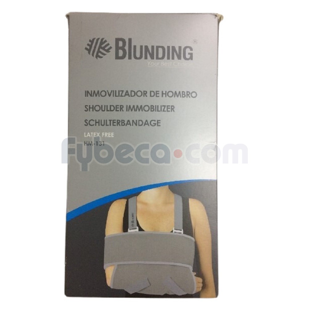 Inmovilizador De Hombro S Blunding Hm-013100S | Fybeca Inmovilizador De Hombro S Blunding Hm-013100S | Fybeca